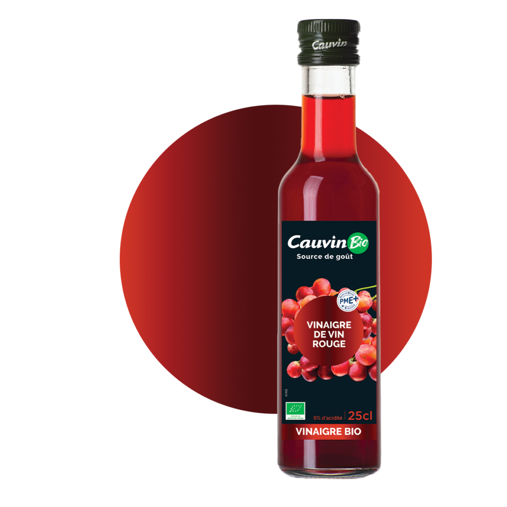 Vinaigre de Vin Rouge BIO - Huile Cauvin